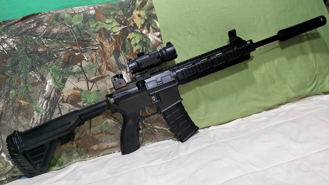 LU-JUN M416 Gel Blaster UnBoxing,Review &Testfire - YouTube