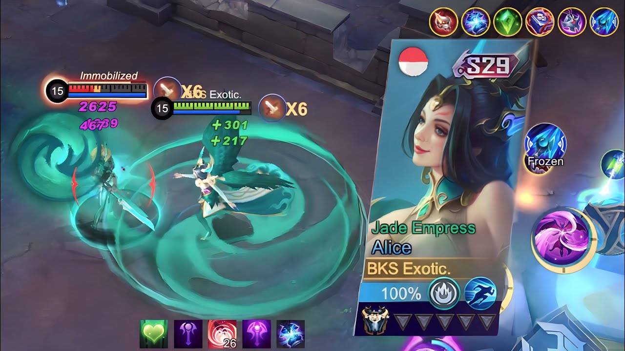 Alice - Jade Empress | Survival Mode | Mobile Legends - YouTube