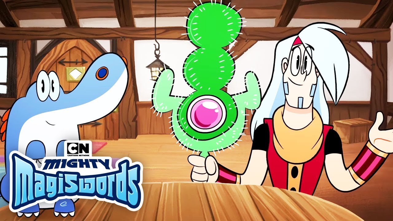 VLOG: Cactus Magisword | Mighty Magiswords | Cartoon Network - YouTube