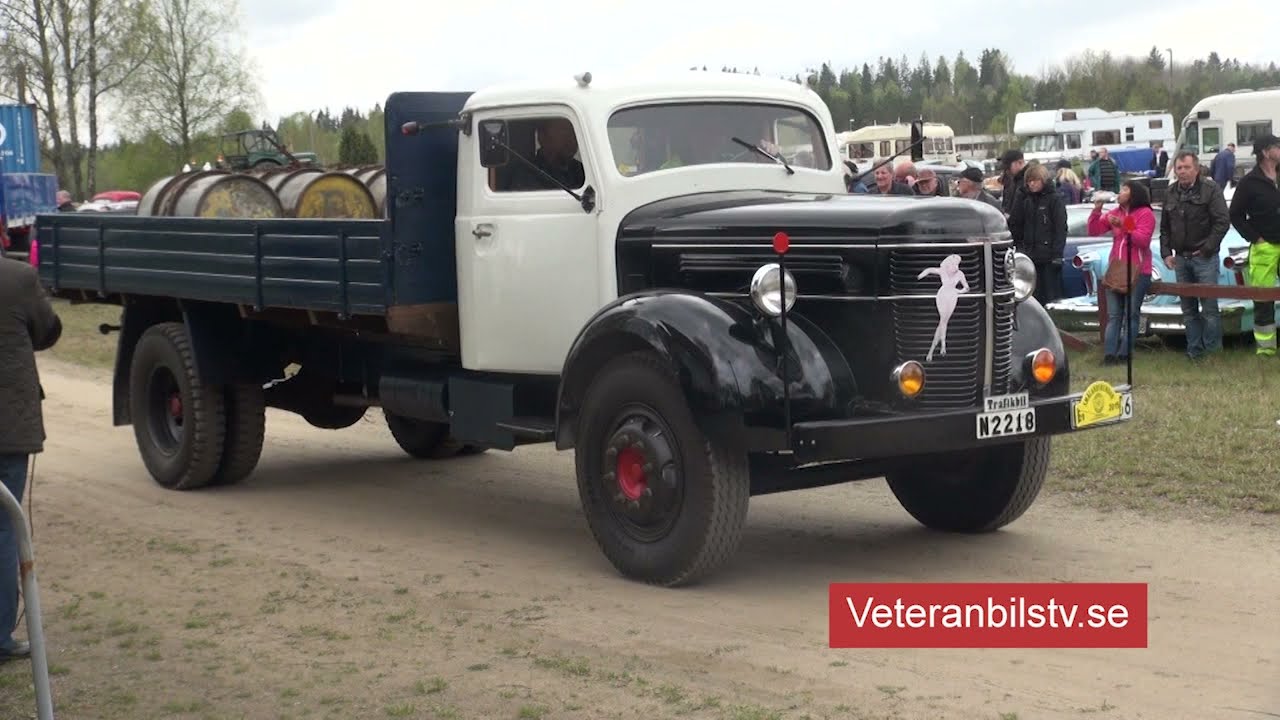 Volvo 154 "Trubbnos" 1948 #163 Veteranbilstv.se - YouTube