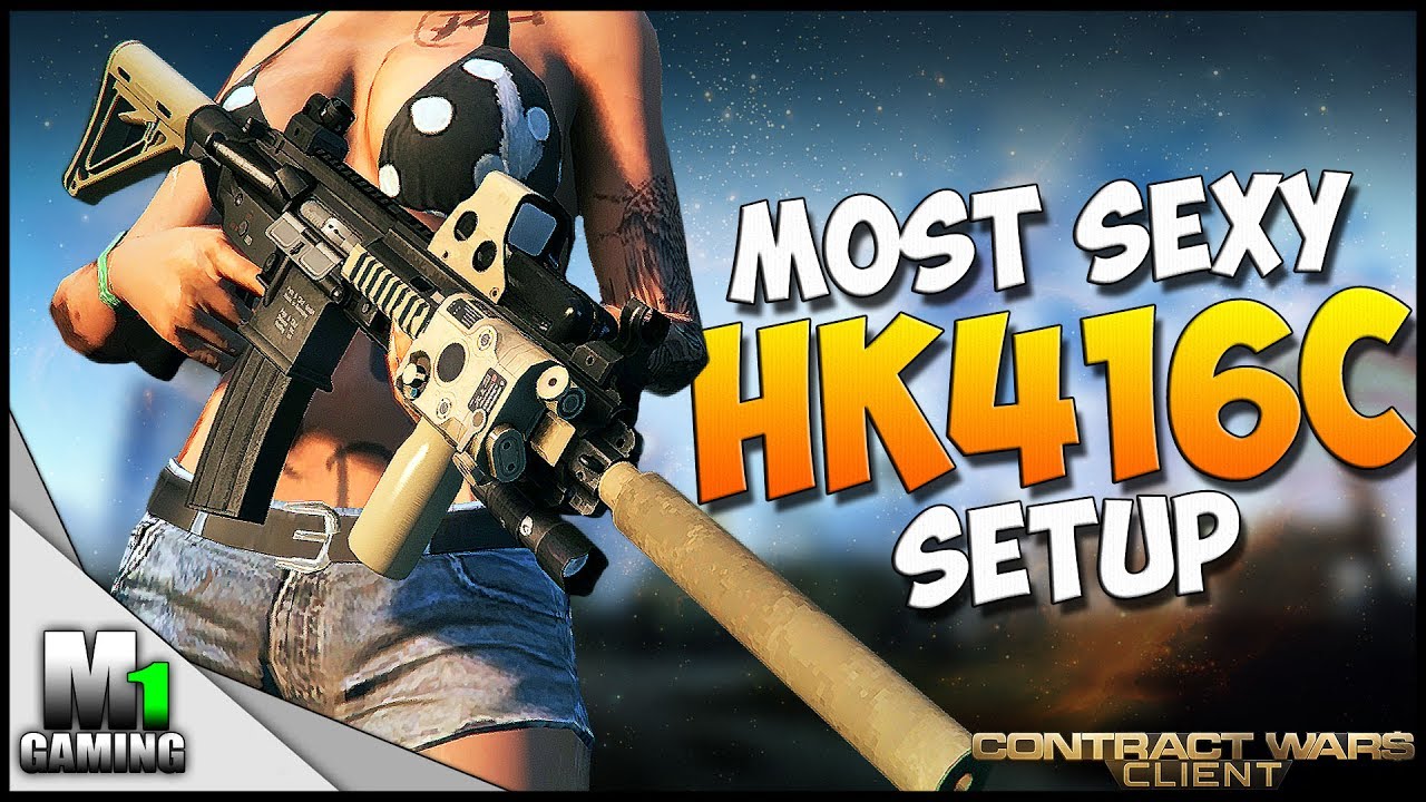 Contract Wars Client - HK416C Best Custom Setup! - YouTube