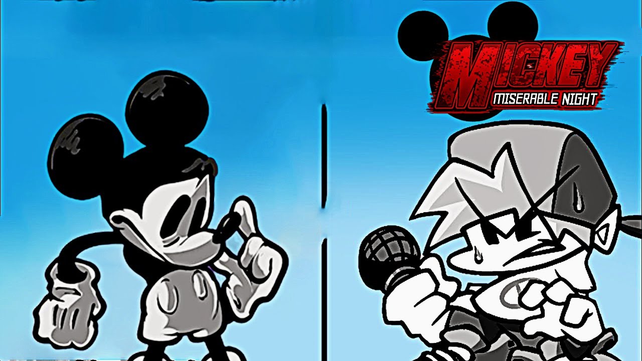 Friday Night Funkin' VS Mickey Mouse - MICKEYS MISERABLE NIGHT DEMO ...