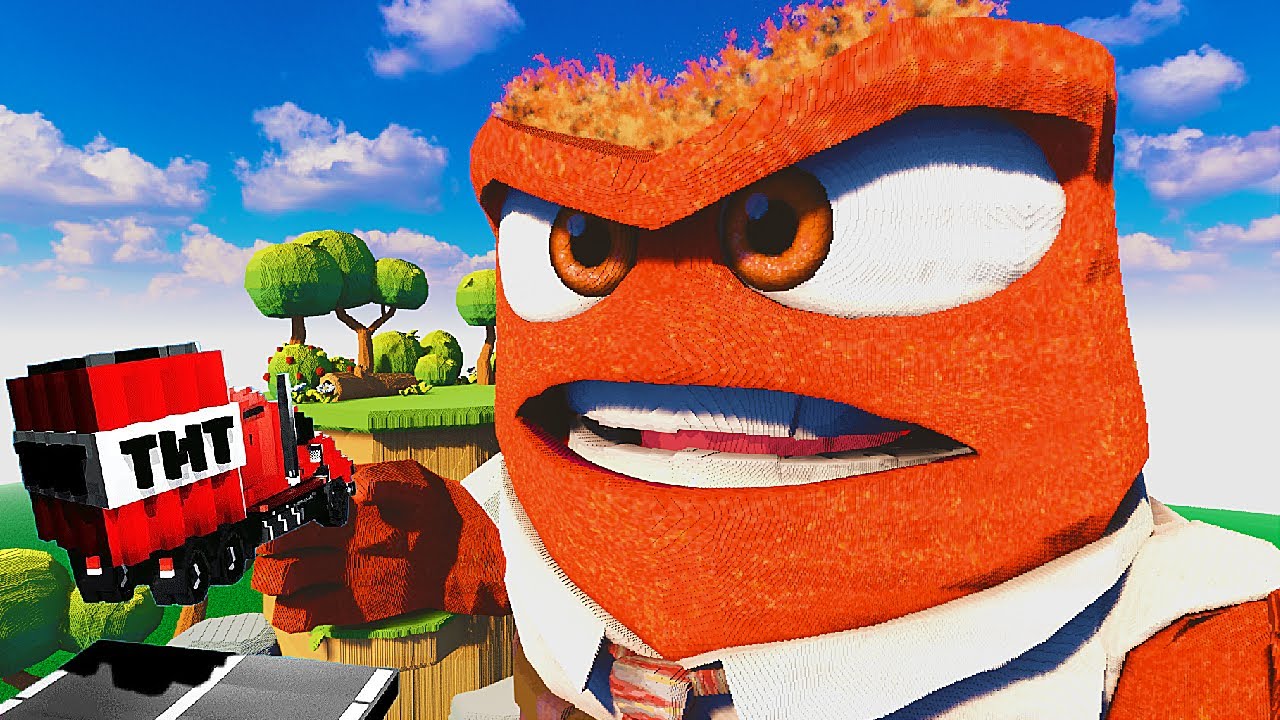 Anger (Inside Out) vs Cars ! Teardown - YouTube
