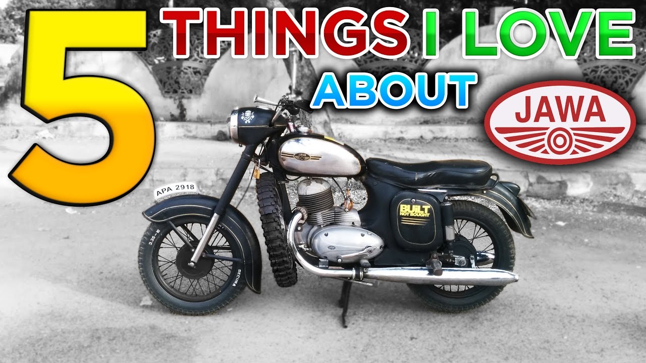 5 Things I Love About JAWA Motorcycle - YouTube