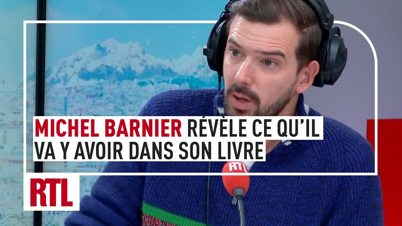 Michel Barnier révèle ce qu'il va y avoir dans son livre - YouTube