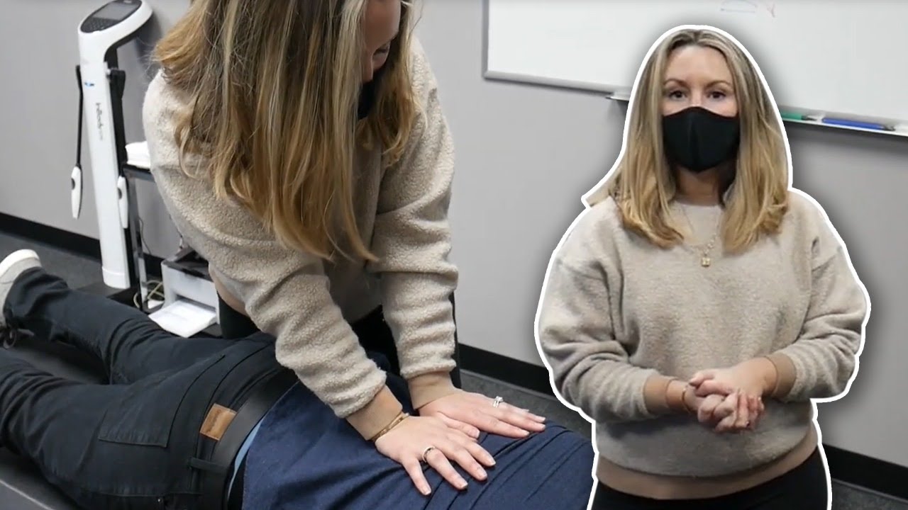 Chiropractic Adjustment Female Chiropractor in South Loop - YouTube