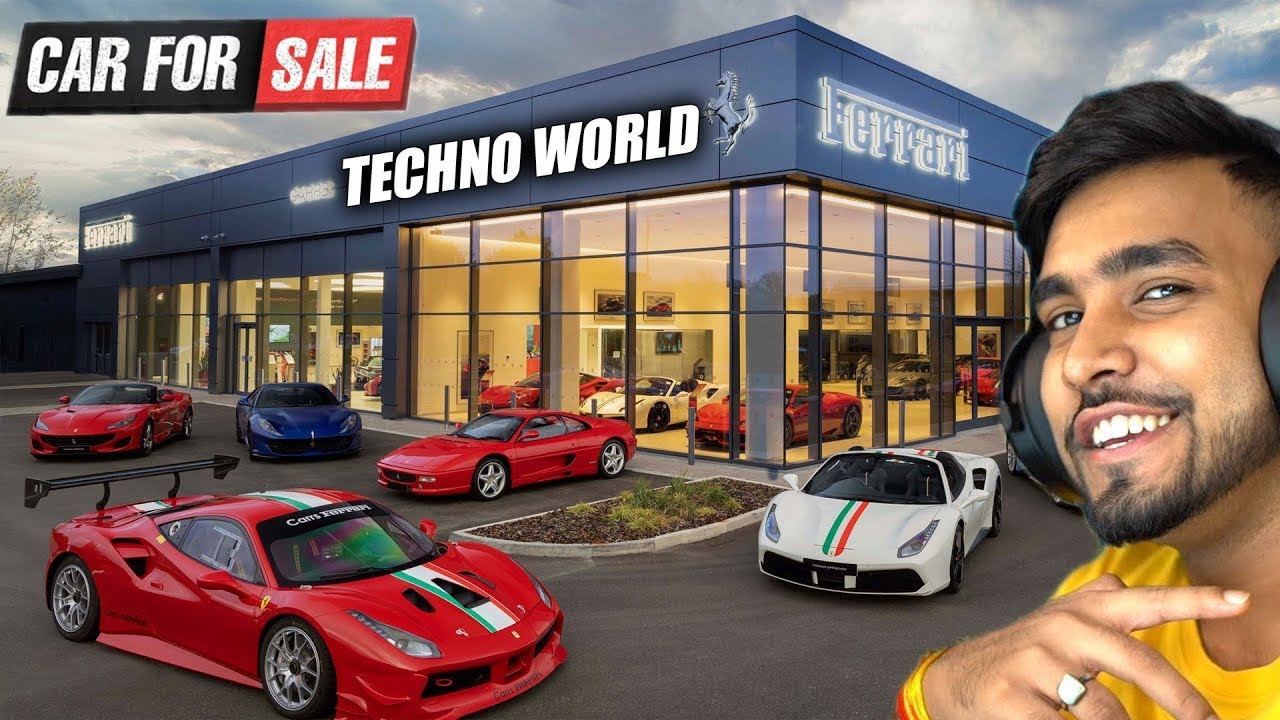 CAR FOR SALE 🚘 SIMULATOR TECHNO GAMERZ || TECHNO GAMERZ CAR FOR SALE ...