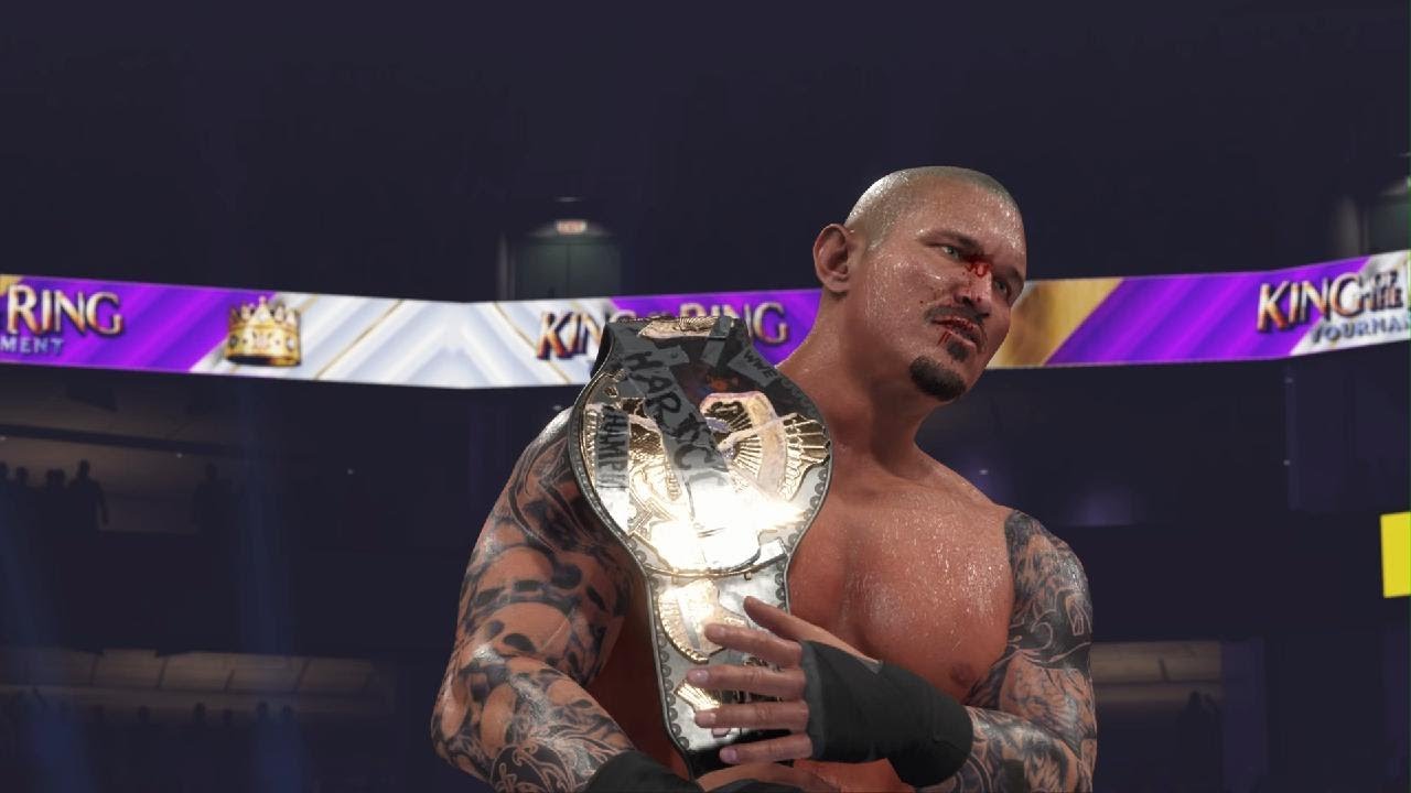 Randy Orton Def John Cena - Hardcore Championship! - Catching RKO ...