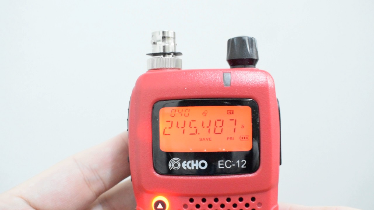 วิธีตั้งโทนวิทยุสื่อสาร ECHO EC-12 - YouTube