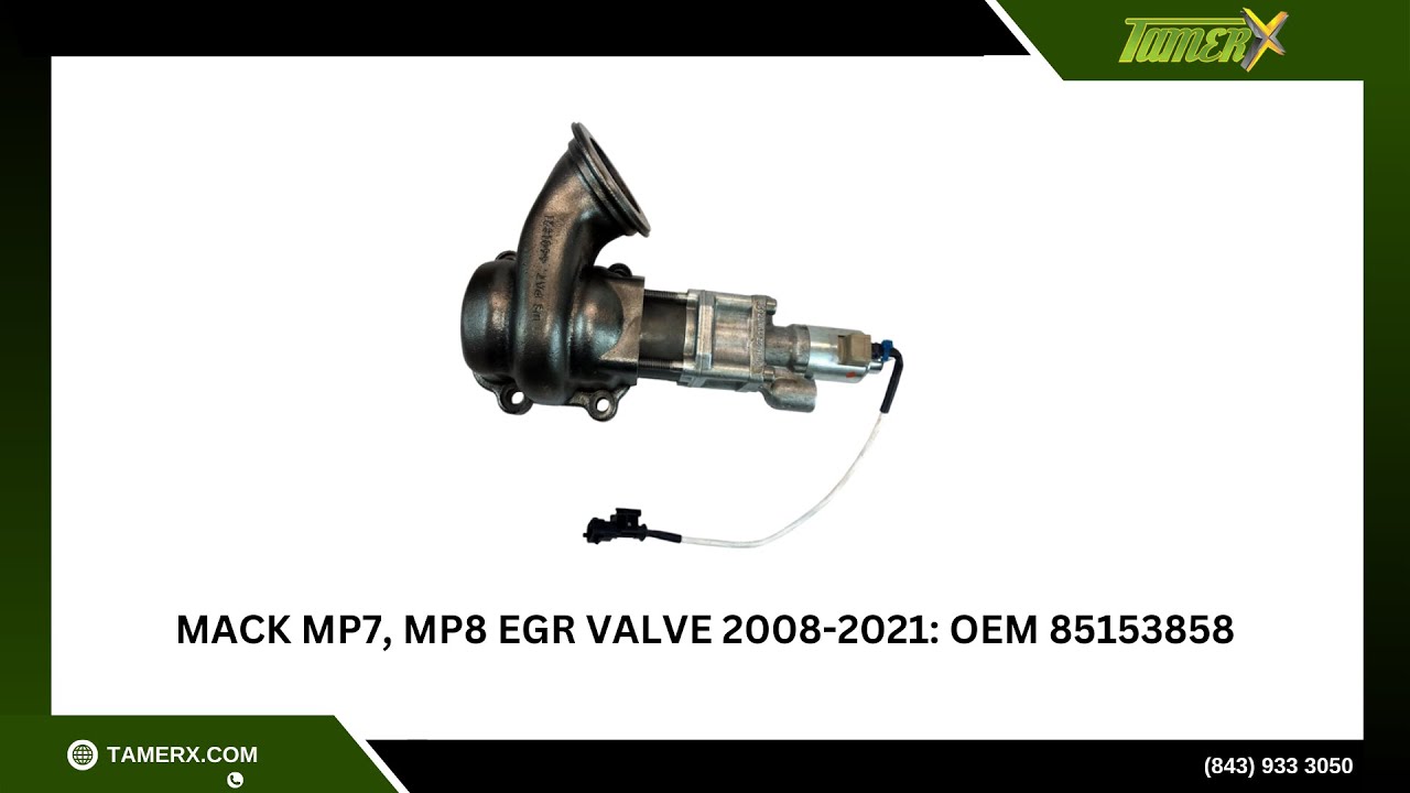 Mack MP7, MP8 EGR Valve 2008-2021: OEM 85153858 - YouTube