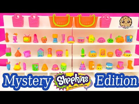 Target Exclusive Shopkins Season 3 Mystery Edition 40 NEON Box Collection Unboxing - Cookieswirlc