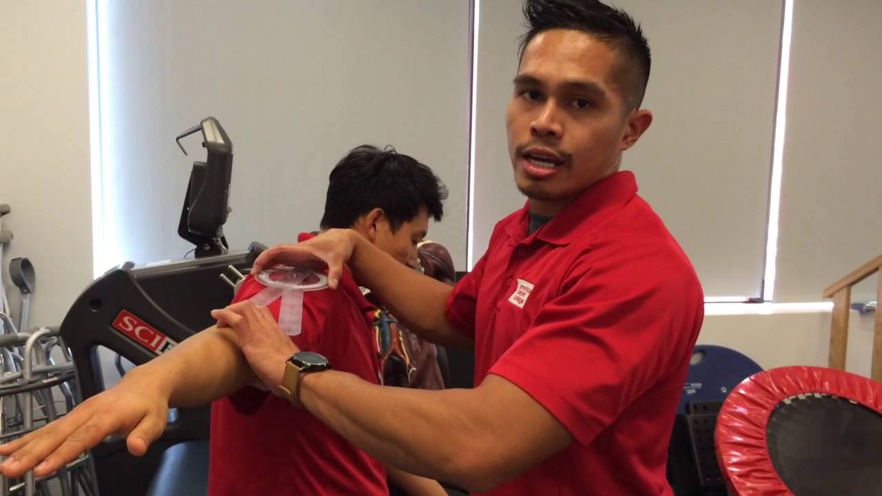Goniometric measurement (Horizontal ab/adduction) - YouTube