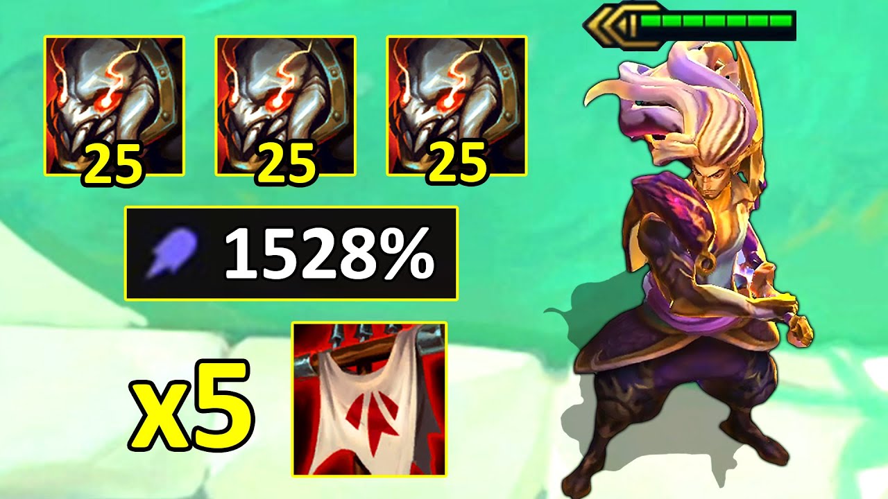 GIANT YASUO | 3 Titan's Resolve 3 Star... - YouTube