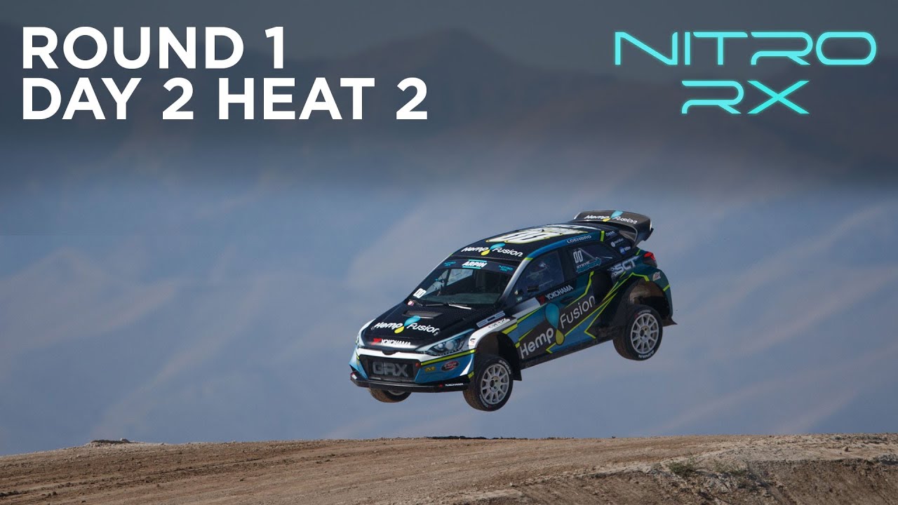 Nitro Rallycross Round 1 Day 2 Heat 2 | Full Race - YouTube