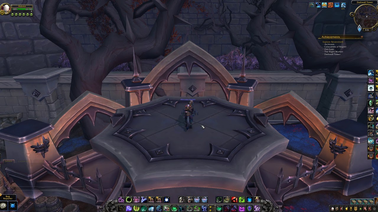 Darkwall Tower [Explore Revendreth], WoW Shadowlands - YouTube