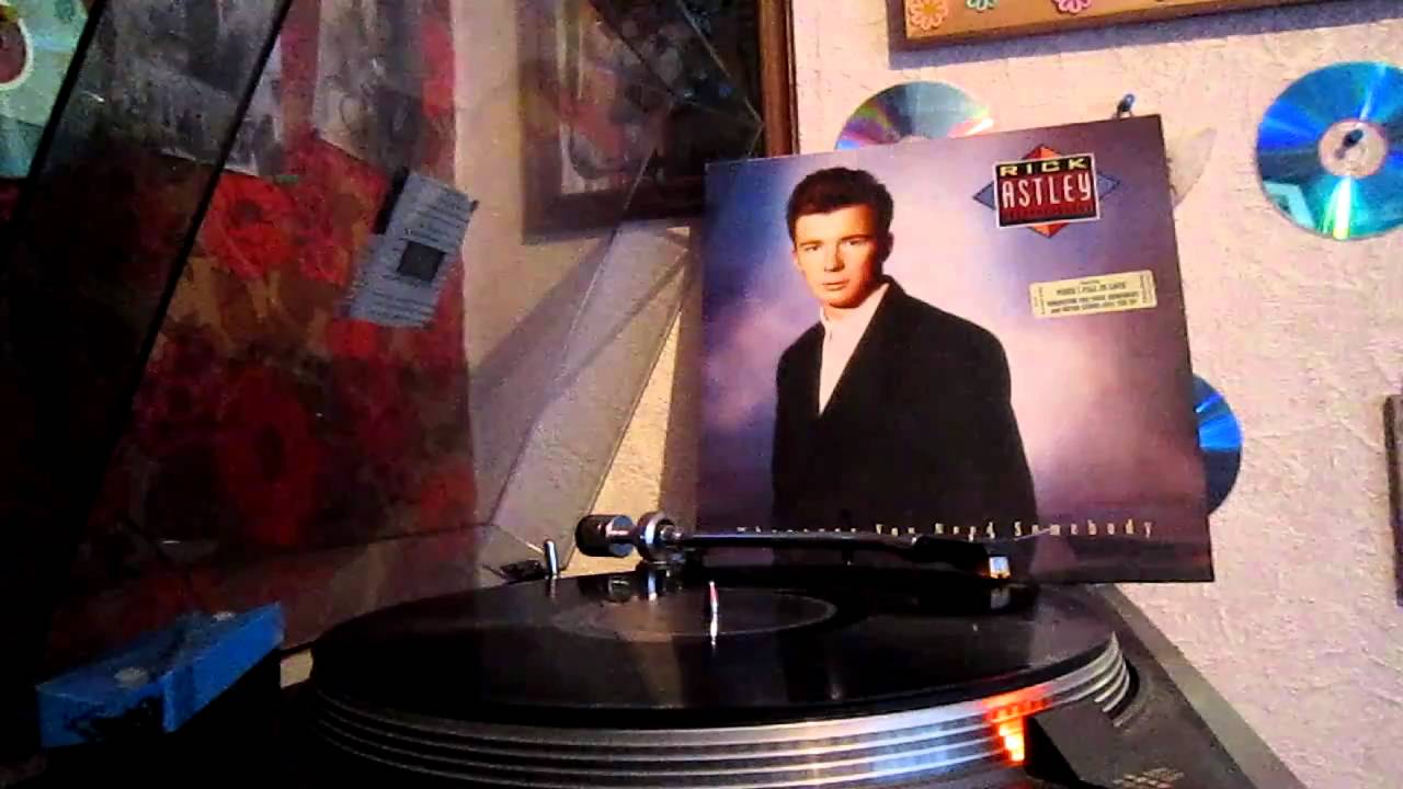 RickRoll'd by my record collection - YouTube