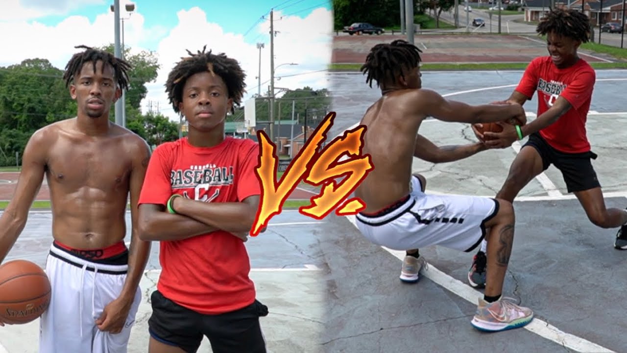 My Lil Brother Called Me Out In A 1V1…. - YouTube
