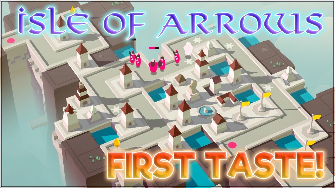 Isle of Arrows - Stylish Sky Castle Tower Defence! - YouTube