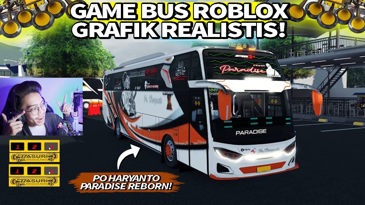 GAME BUS TELOLET BASURI! Detail Banget Grafiknya & Ada Basuri Corong ...