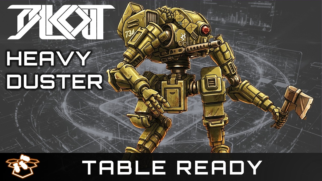 How to Build the Heavy Duster | BLKOUT Miniatures | Table Ready ...