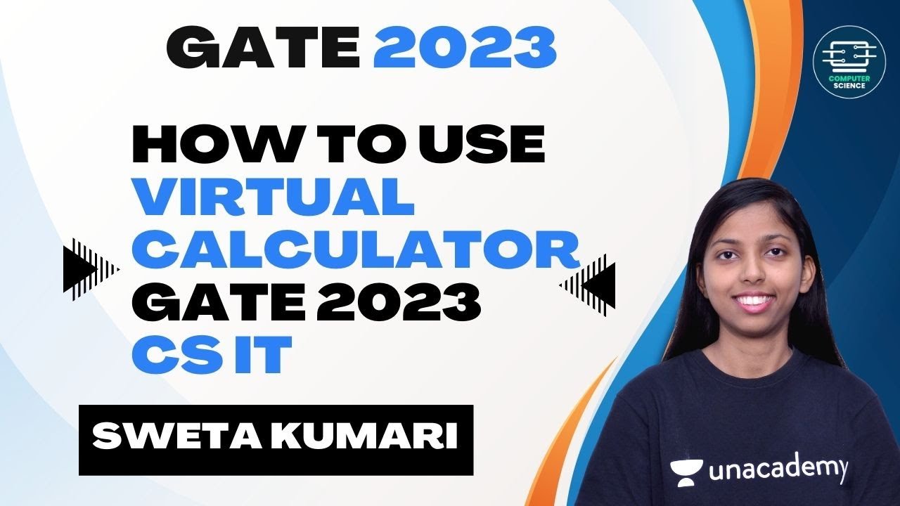 How To Use Virtual Calculator Gate 2023 Cs It Computer Science Sweta Kumari Computerscience 1676