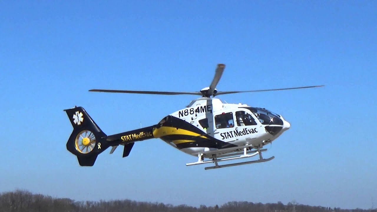 N884ME - STAT MedEvac 6 Landing - YouTube