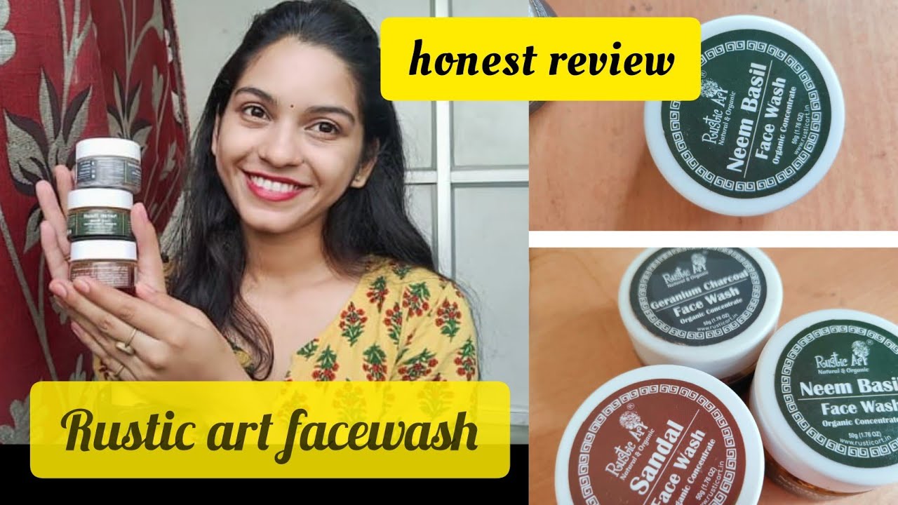 rustic art face wash#honestreview#affordable#fittuberrecommdation# ...