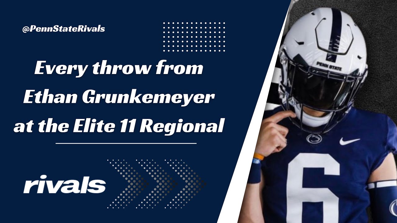 Every throw from 2024 QB commit Ethan Grunkemeyer at Elite 11 — # ...