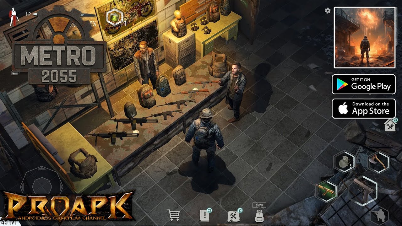 Metro 2055 - last day survival Gameplay Android / iOS - YouTube