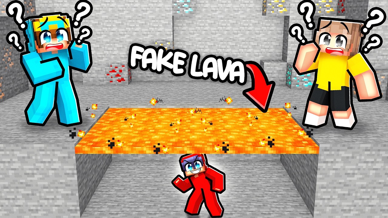 I Pranked My Friends with ILLUSIONS in Minecraft! - YouTube