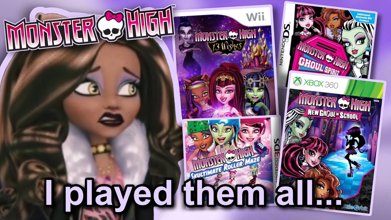 I Played EVERY Monster High Video Game & Flash Game - YouTube