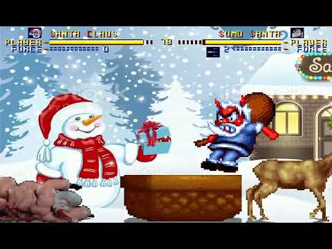 Karru Otaku's MUGEN - Santa Claus VS Sumo Santa - YouTube