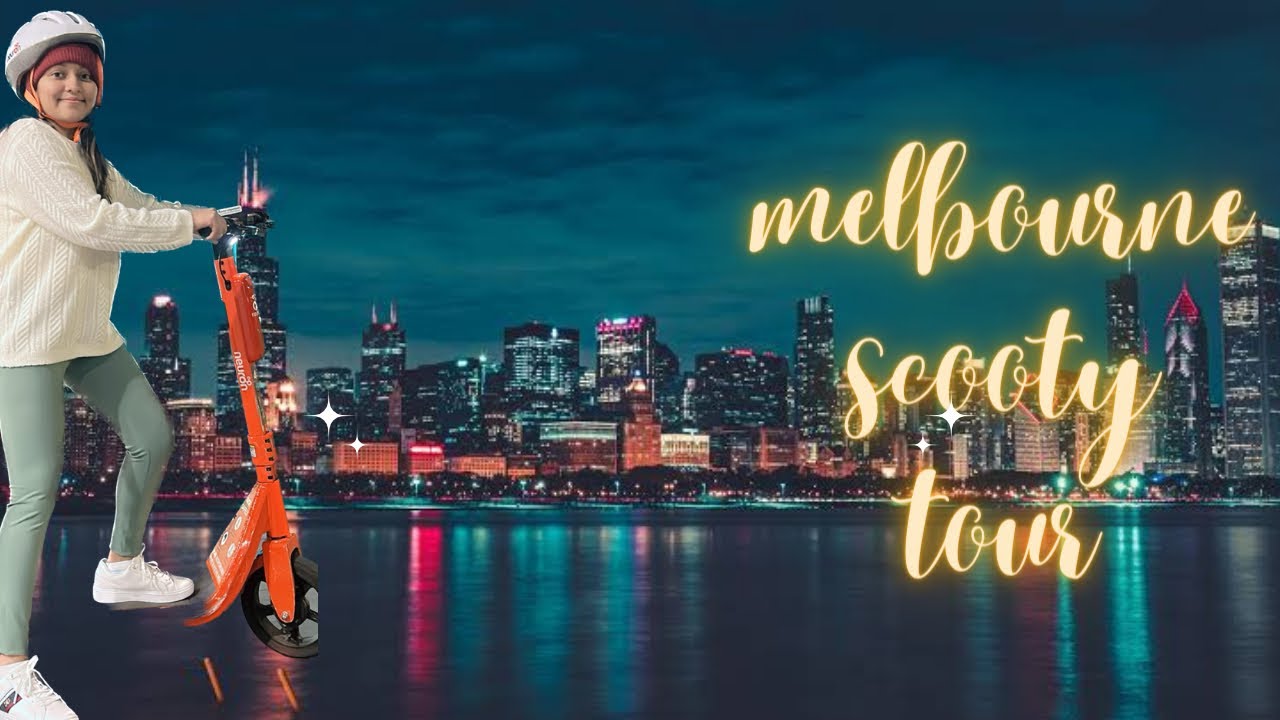 Melbourne scooty ride || Night tour - YouTube