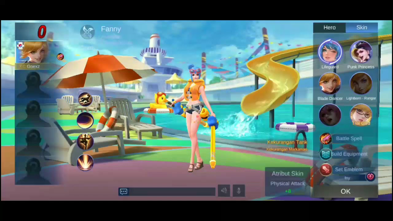 Mobile legend: Bang Bang By one fany malah pake hero lain - YouTube