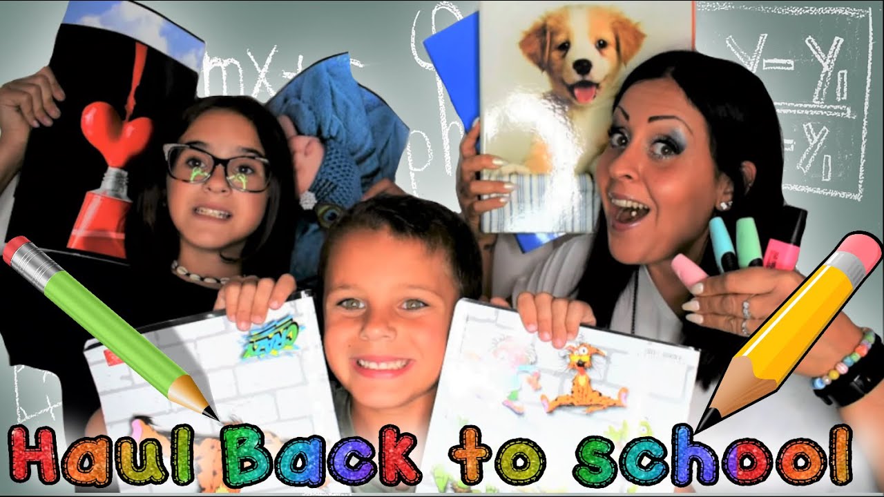 HAUL BACK TO SCHOOL 2021! "Con DARIO e ALICE" || BARBARA DOMINICI💖 ...