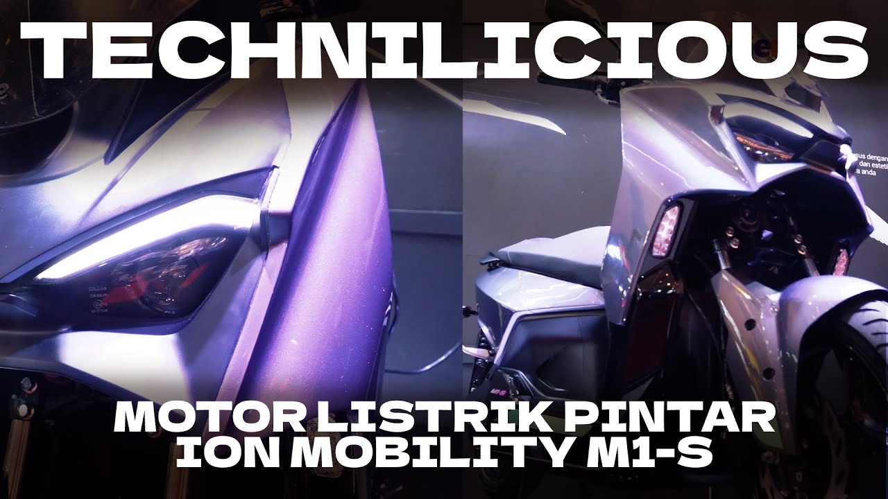 Ini Dia Motor Listrik Pintar, ION Mobility M1-S Superkece ...