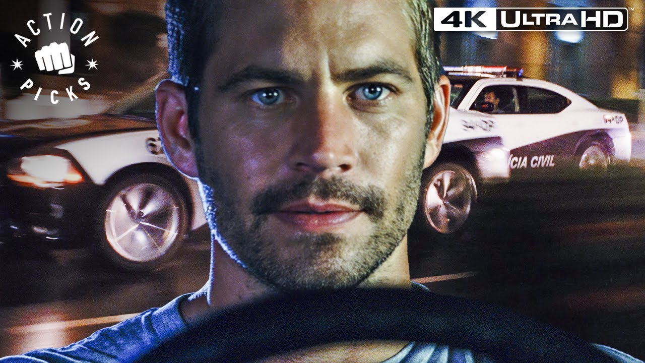 Racing in the Stolen Police Cars | Fast Five - YouTube