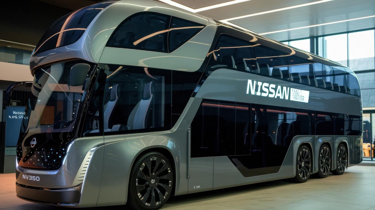 A Futuristic Double Decker Motorhome! 2026 NISSAN NV350 - YouTube