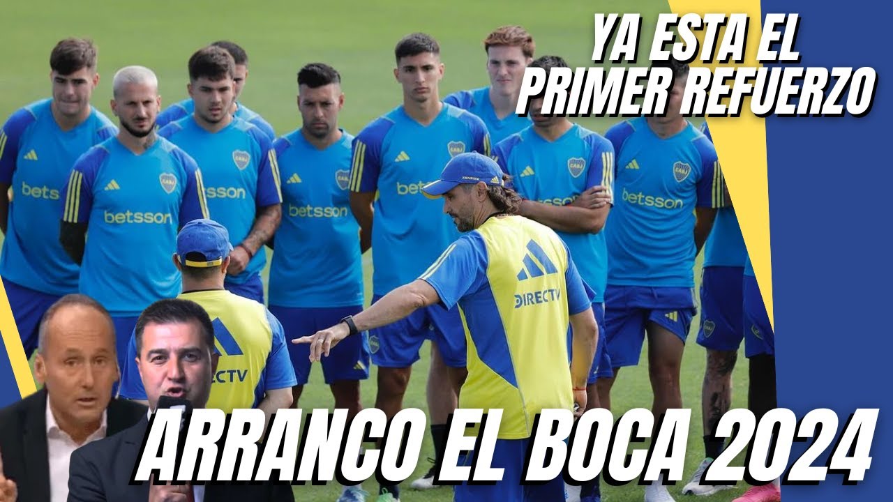 BOCA HOY Arranco la Pretemporada Xeneize con su Flamante Técnico y el ...