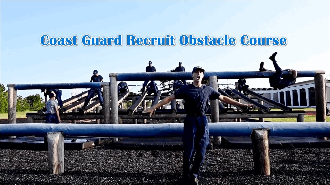 Coast Guard Recruit Obstacle Course B-Roll - YouTube