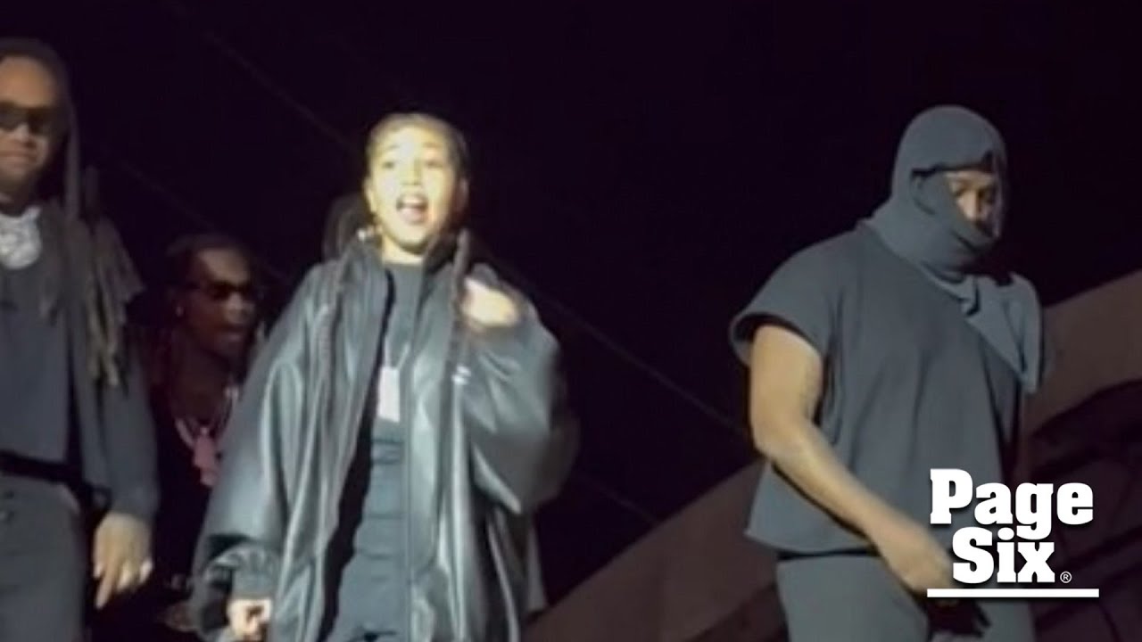 North West debuts her rapper name in new Kanye West song - YouTube