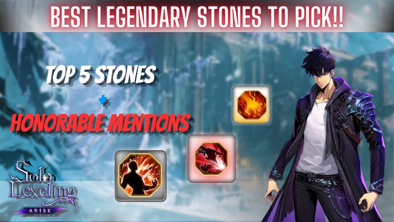 TOP 5 LEGENDARY BLESSING STONES YOU SHOULD PICK! INFO + HM | [Solo ...