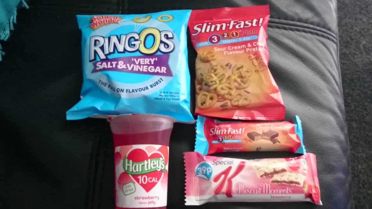 Day 1 of Slim Fast Plan, meals & snacks! - YouTube