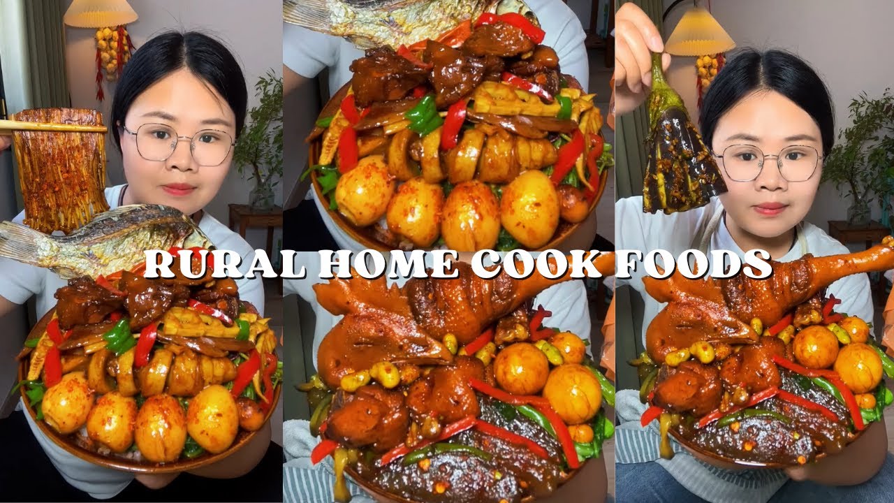 시골 먹방 Eating Show Ep 0103 | Hot Spicy Crispy Fish | Rural Home Cook ...