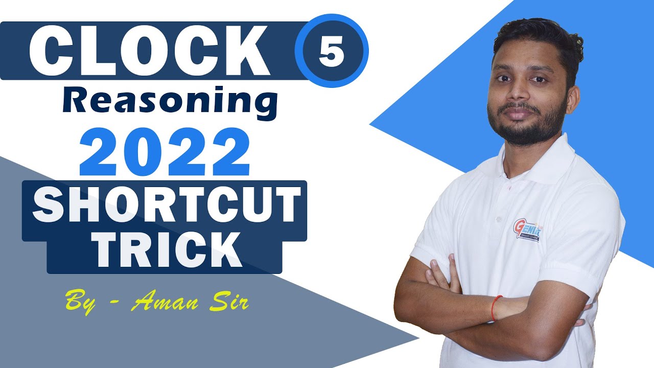 Reasoning Clock (Part-5) | Reasoning for SSC CGL & CHSL Exam 2022 ...