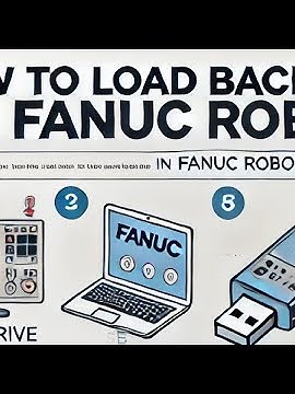 How to load all of above backup in fanuc robot @rahul_robotics - YouTube