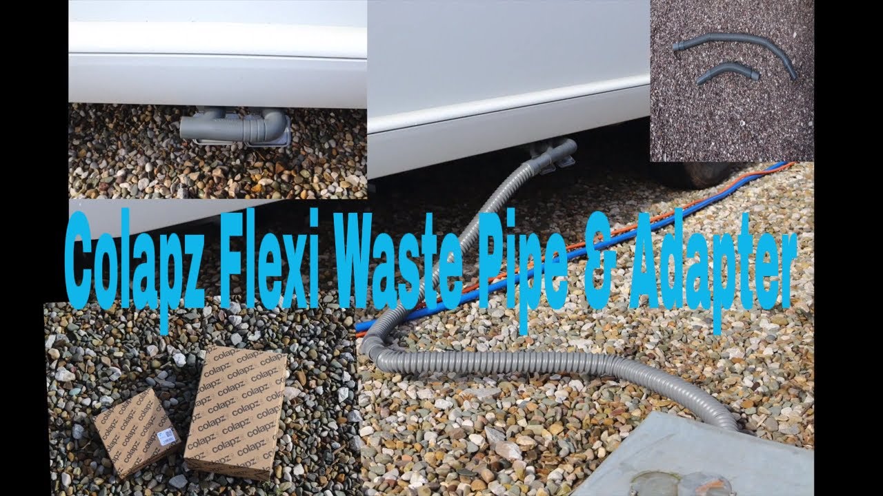 Colapz Flexi Waste Pipes/Flexi Waste Pipe Adapter - YouTube