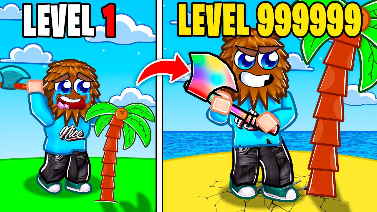 Cutting Down EVERYTHING In Tree Chop Simulator - YouTube