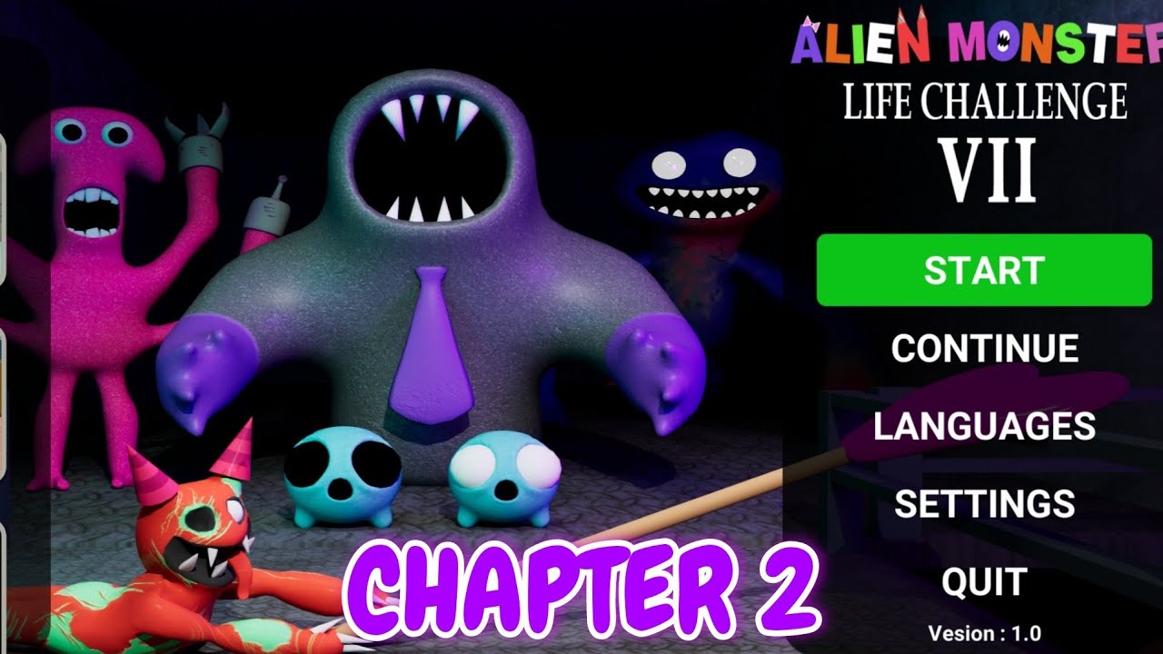 Alian Monster life Challenge 7, color monster life Challenge 3d, green ...