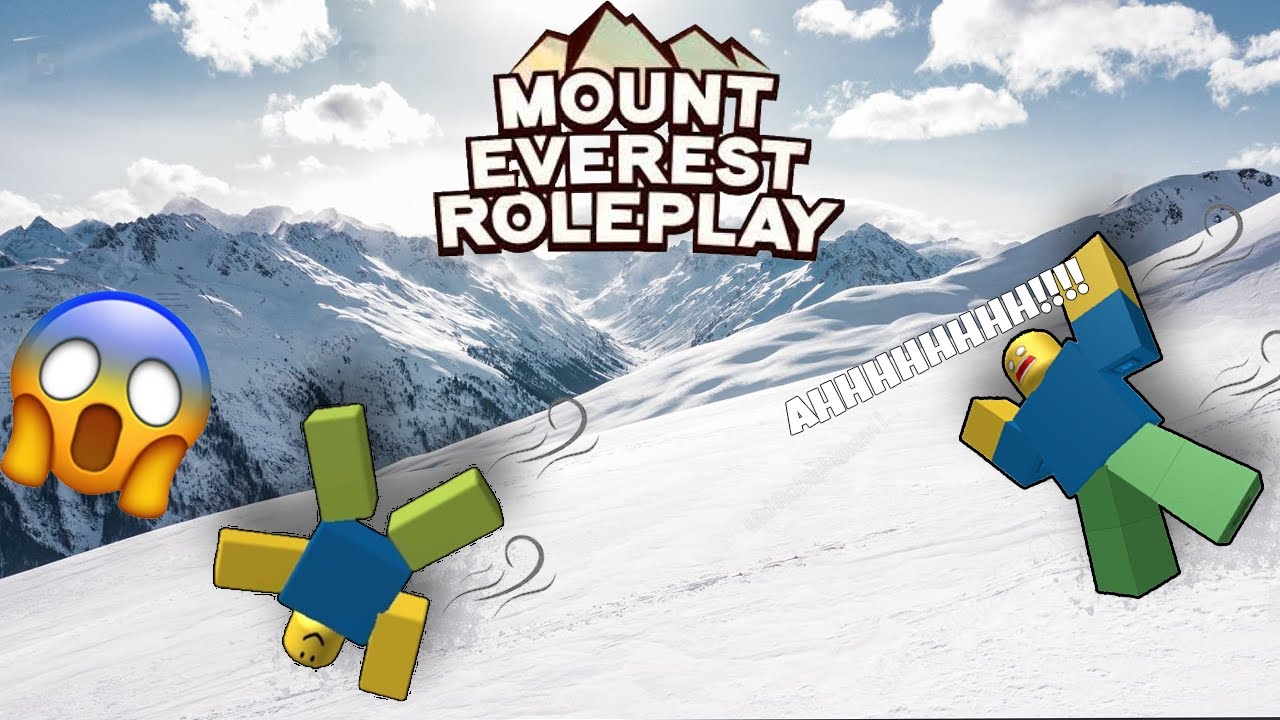 Climbing MOUNT EVEREST in ROBLOX!! - YouTube